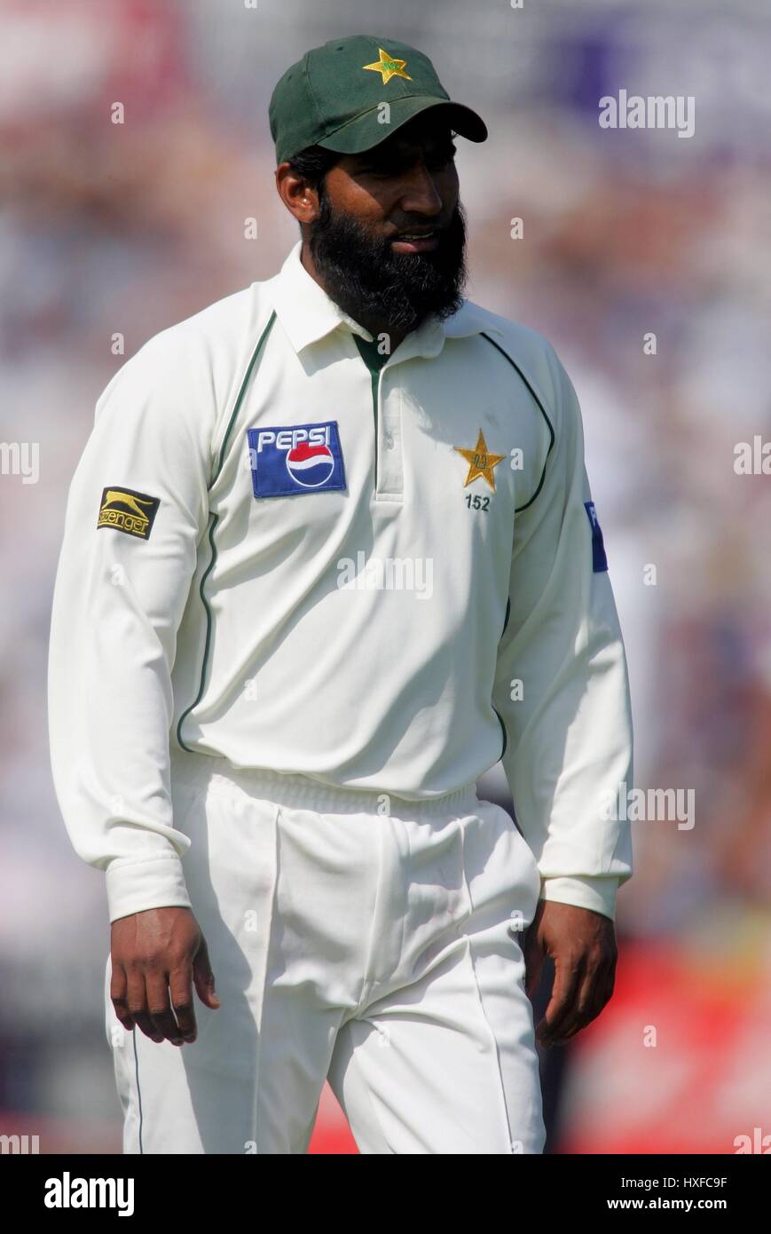 MOHAMMAD YOUSUF PAKISTAN OLD TRAFFORD MANCHESTER ENGLAND 28 July 2006 ...