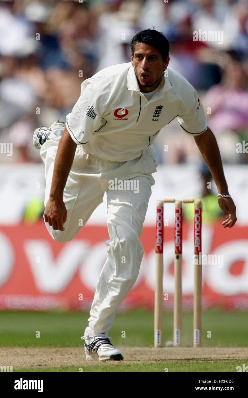 SAJID MAHMOOD ENGLAND & LANCASHIRE OLD TRAFFORD MANCHESTER ENGLAND 27 ...