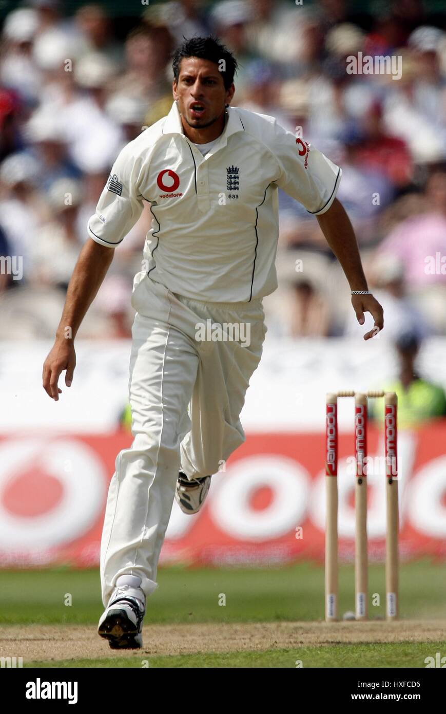 SAJID MAHMOOD ENGLAND & LANCASHIRE OLD TRAFFORD MANCHESTER ENGLAND 27 ...