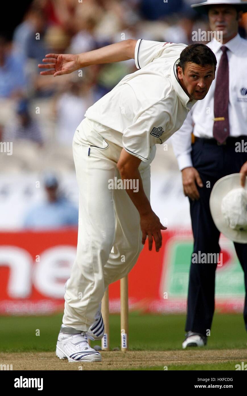 STEVE HARMISON ENGLAND & DURHAM CCC OLD TRAFFORD MANCHESTER ENGLAND 27 ...