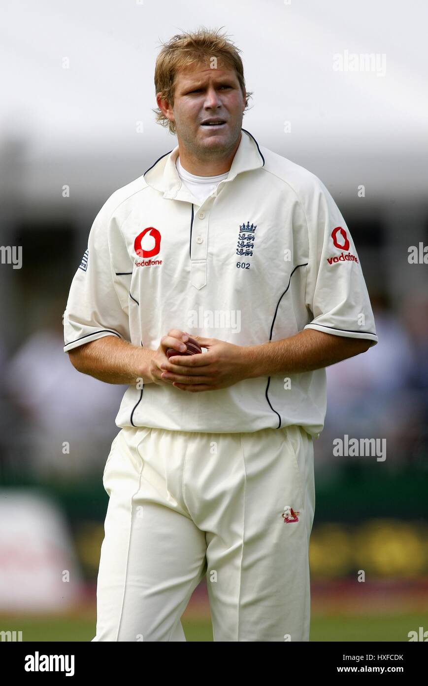 MATTHEW HOGGARD ENGLAND & YORKSHIRE CCC OLD TRAFFORD MANCHESTER ENGLAND ...