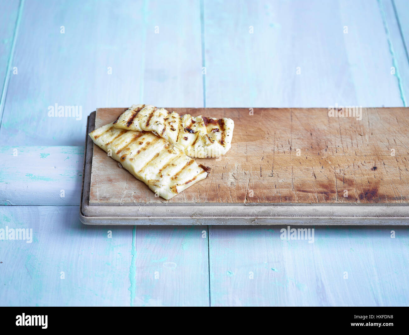 Halloumi slices hi-res stock photography and images - Alamy
