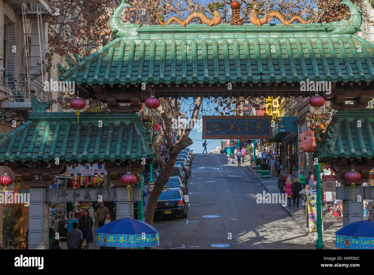 Chinatown, San Francisco, California, USA is an interesting ethnic ...