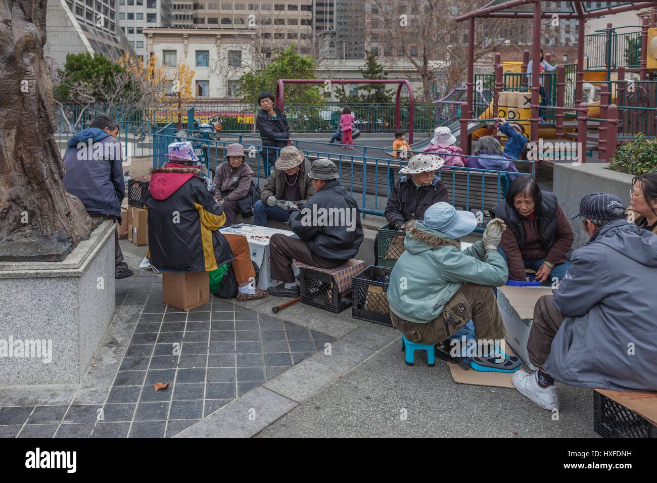 Chinatown, San Francisco, California, USA is an interesting ethnic ...