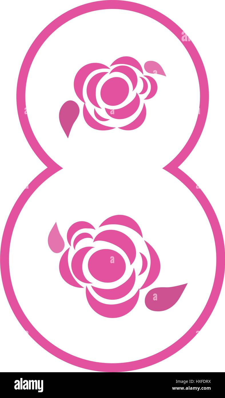 symbol woman day celebration Stock Vector Image & Art - Alamy