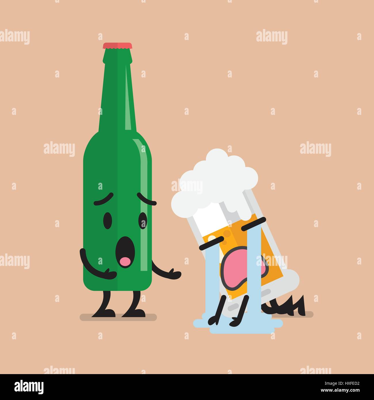 Drunk emoticon hi-res stock photography and images - Alamy