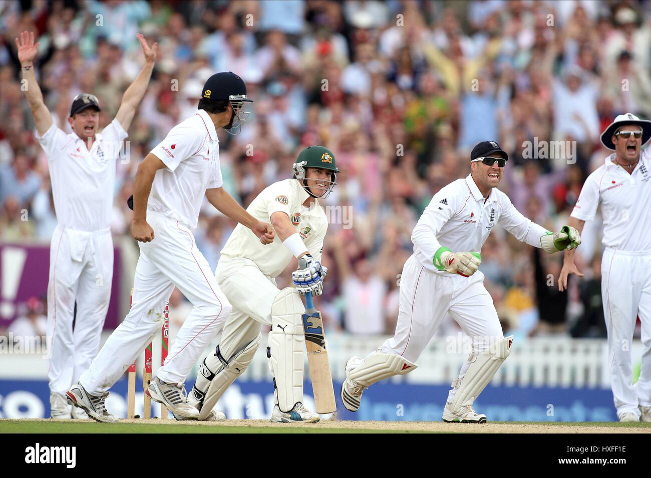 MARCUS NORTH LBW ENGLAND V AUSTRALIA THE BRIT OVAL LONDON ENGLAND 20 ...