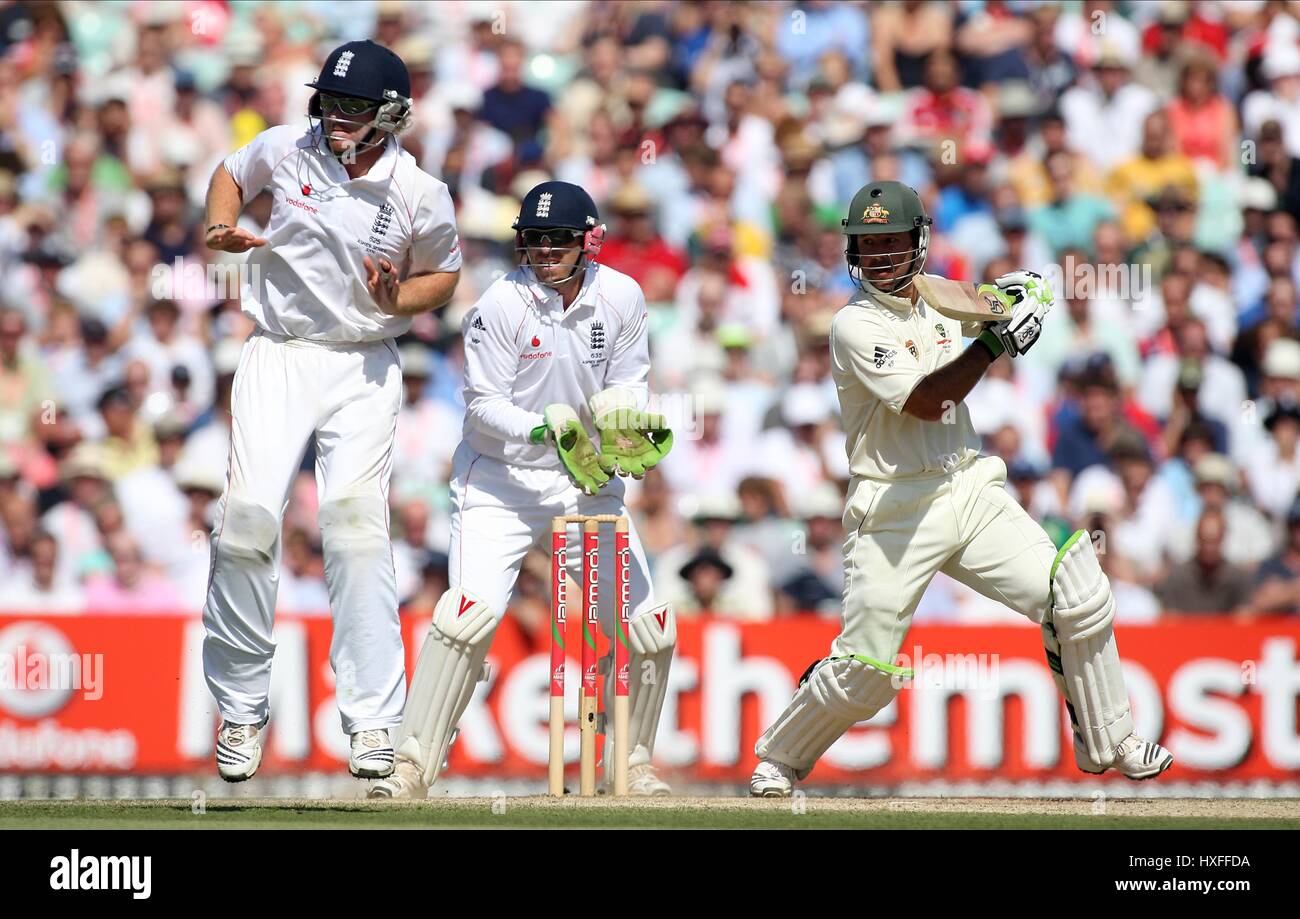 RICKY PONTING ENGLAND V AUSTRALIA THE BRIT OVAL LONDON ENGLAND 23 ...