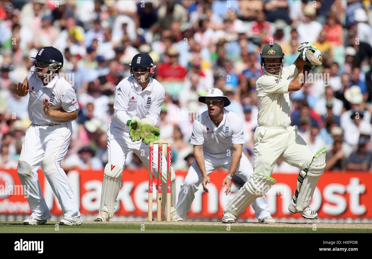 RICKY PONTING ENGLAND V AUSTRALIA THE BRIT OVAL LONDON ENGLAND 23 ...