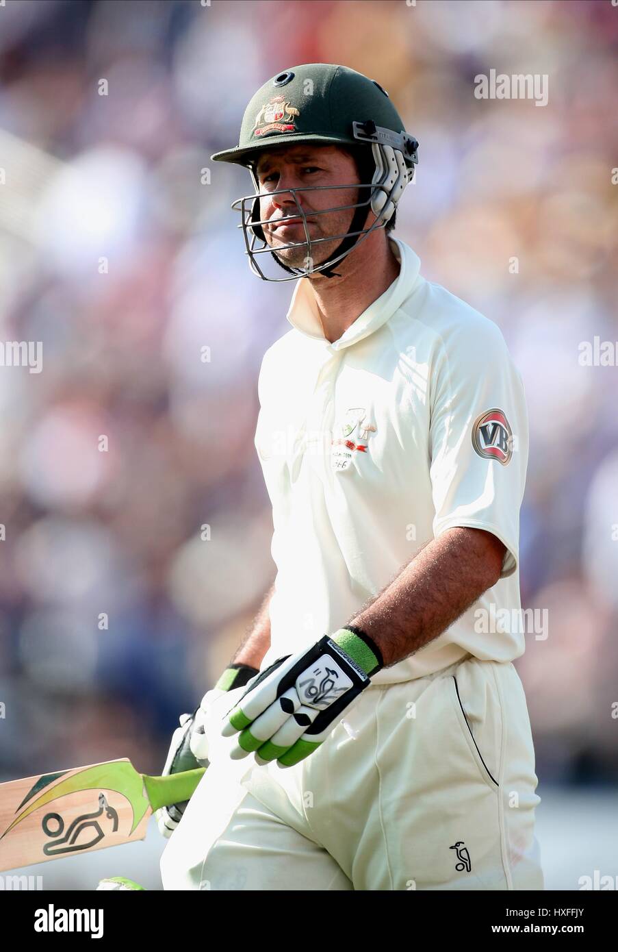 RICKY PONTING AUSTRALIA HEADINGLEY LEEDS ENGLAND 07 August 2009 Stock ...