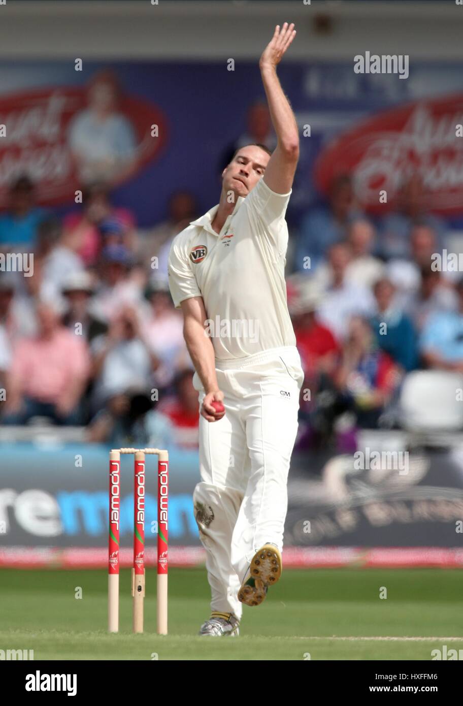 STUART CLARK AUSTRALIA HEADINGLEY LEEDS ENGLAND 07 August 2009 Stock ...