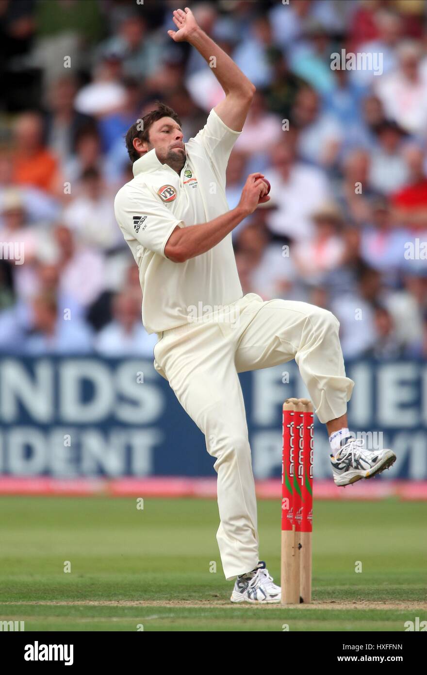 BEN HILFENHAUS AUSTRALIA LORDS LONDON ENGLAND 16 July 2009 Stock Photo ...