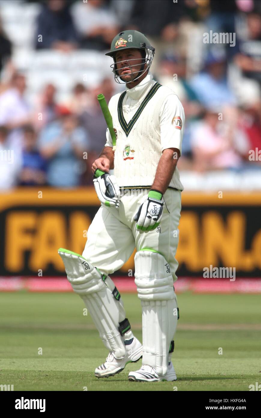 RICKY PONTING AUSTRALIA LORDS LONDON ENGLAND 19 July 2009 Stock Photo ...