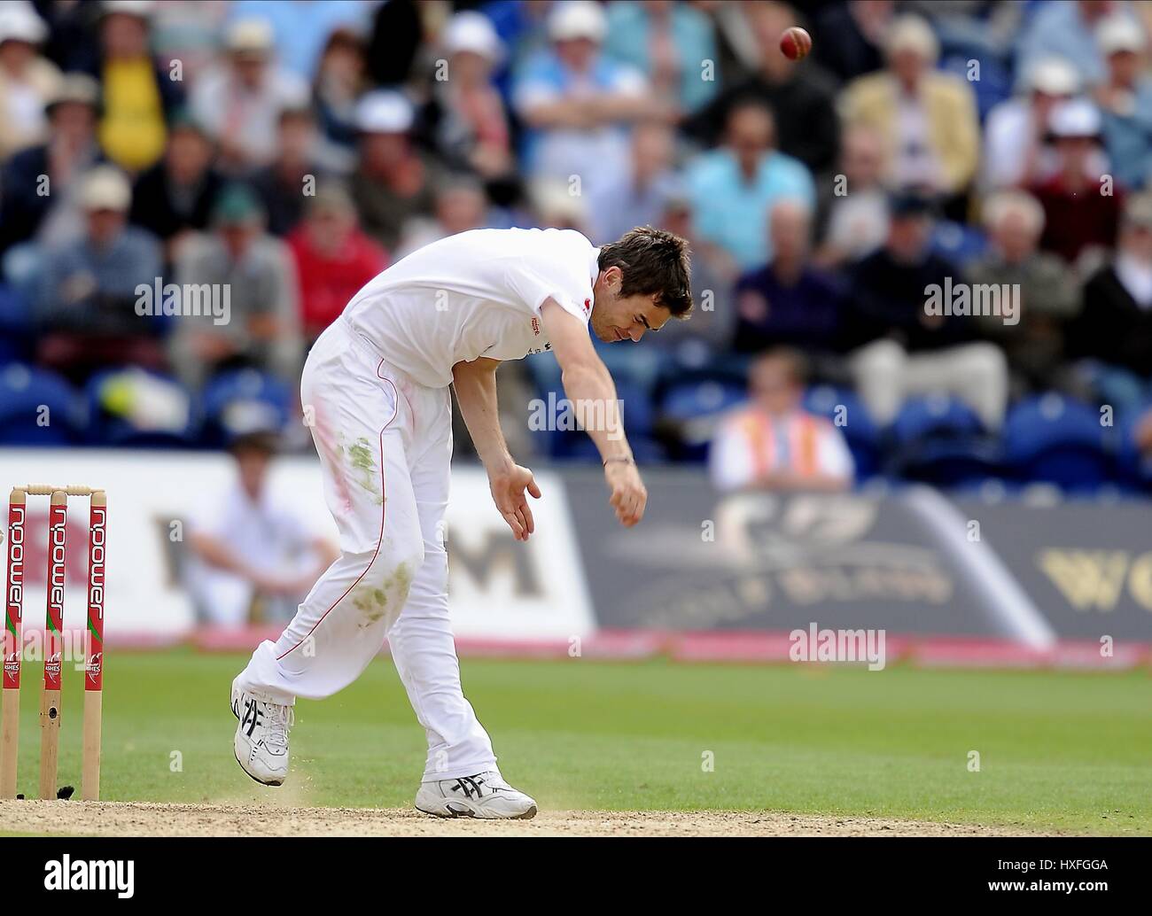 JAMES ANDERSON ENGLAND CARDIFF SWALEC STADIUM SOPHIA GARDENS WALES 09 ...