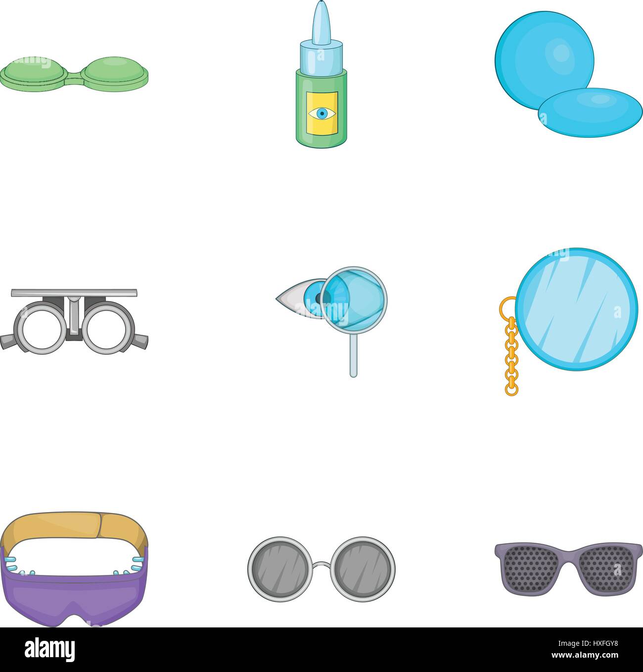 Eye massage device Stock Vector Images - Alamy