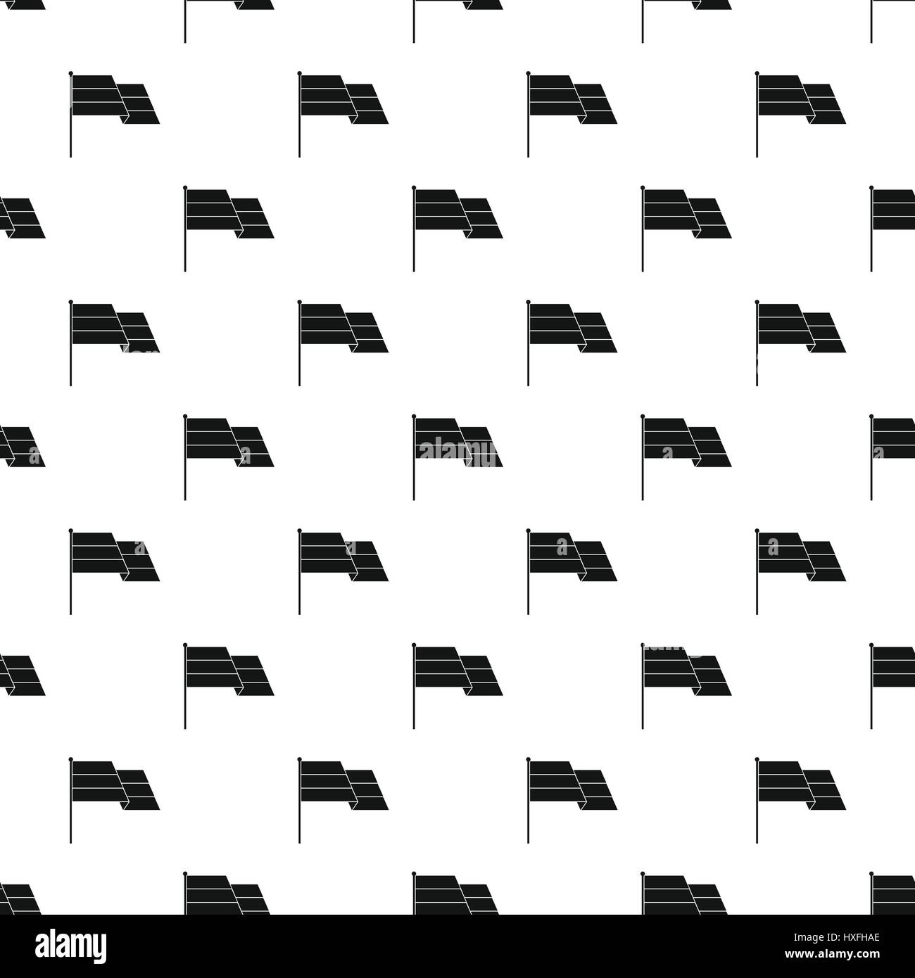 Flag pattern, simple style Stock Vector Image & Art - Alamy