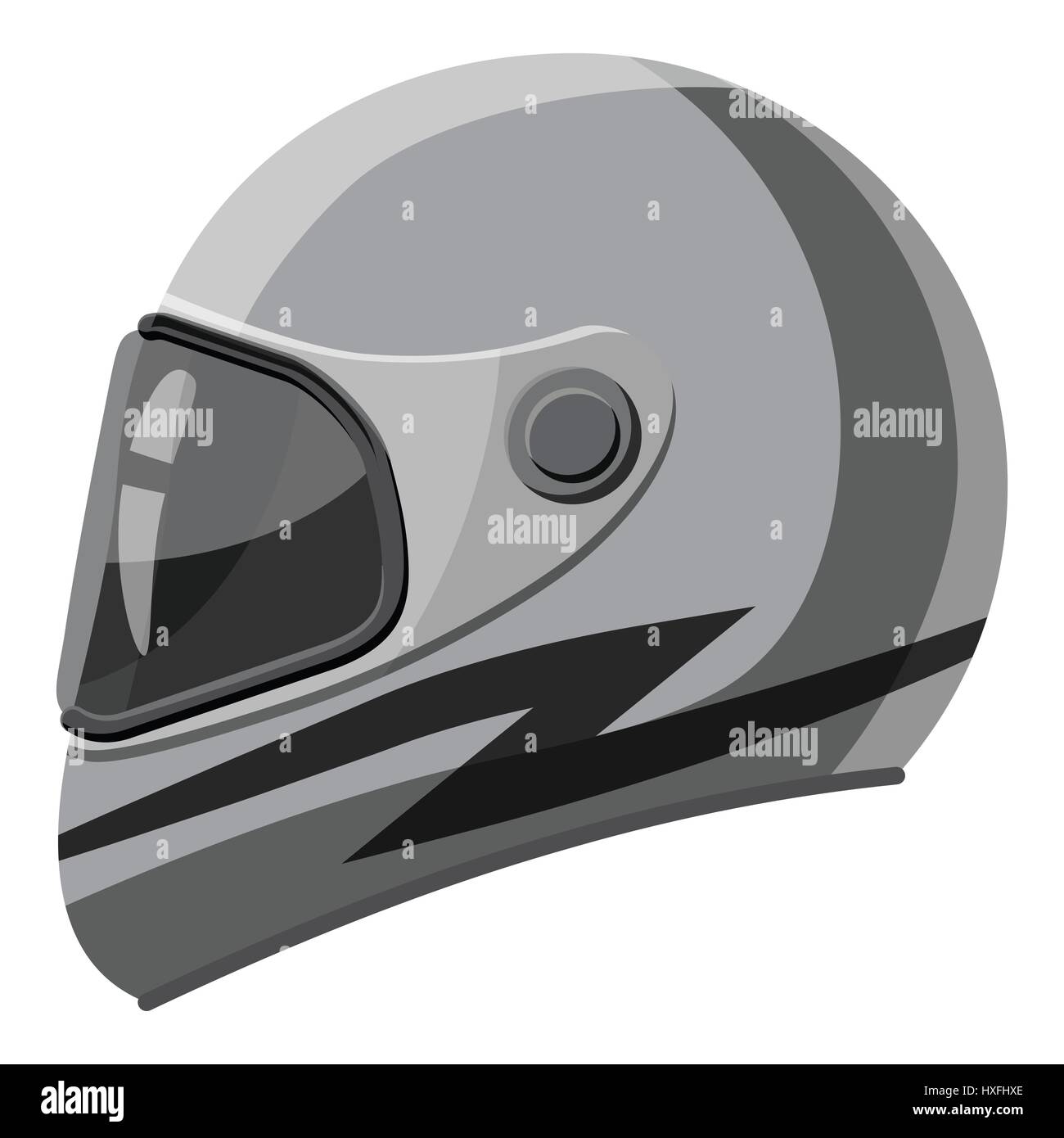 Racing helmet icon cartoon style Stock Vector Images - Alamy