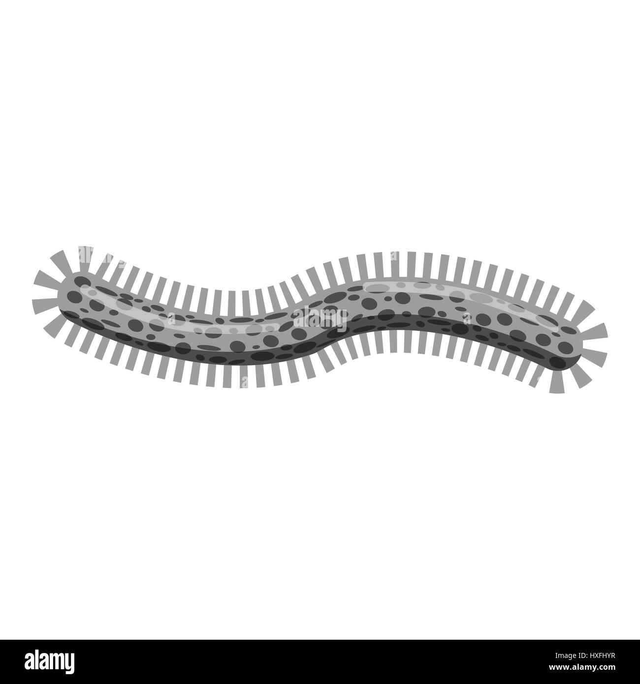 Virus microbe icon gray hi-res stock photography and images - Alamy