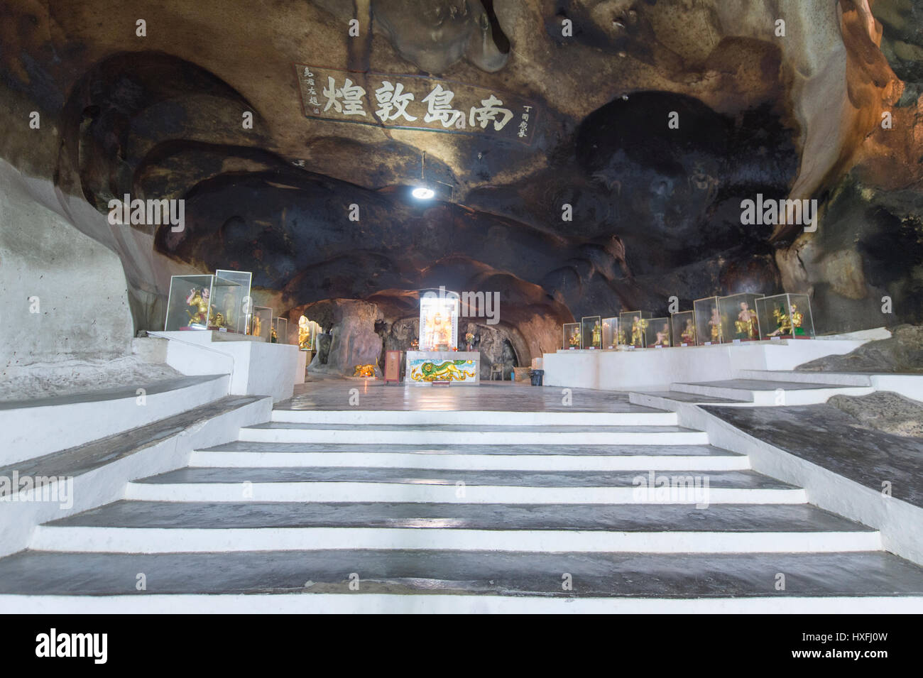 Inside Perak Tong, is a Chinese Buddhist temple built within a ...