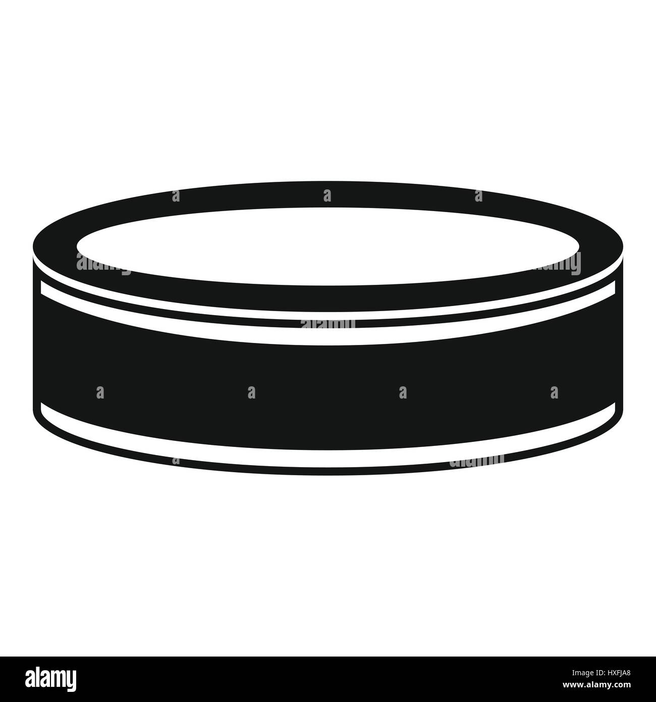 Puck icon, simple style Stock Vector Image & Art - Alamy