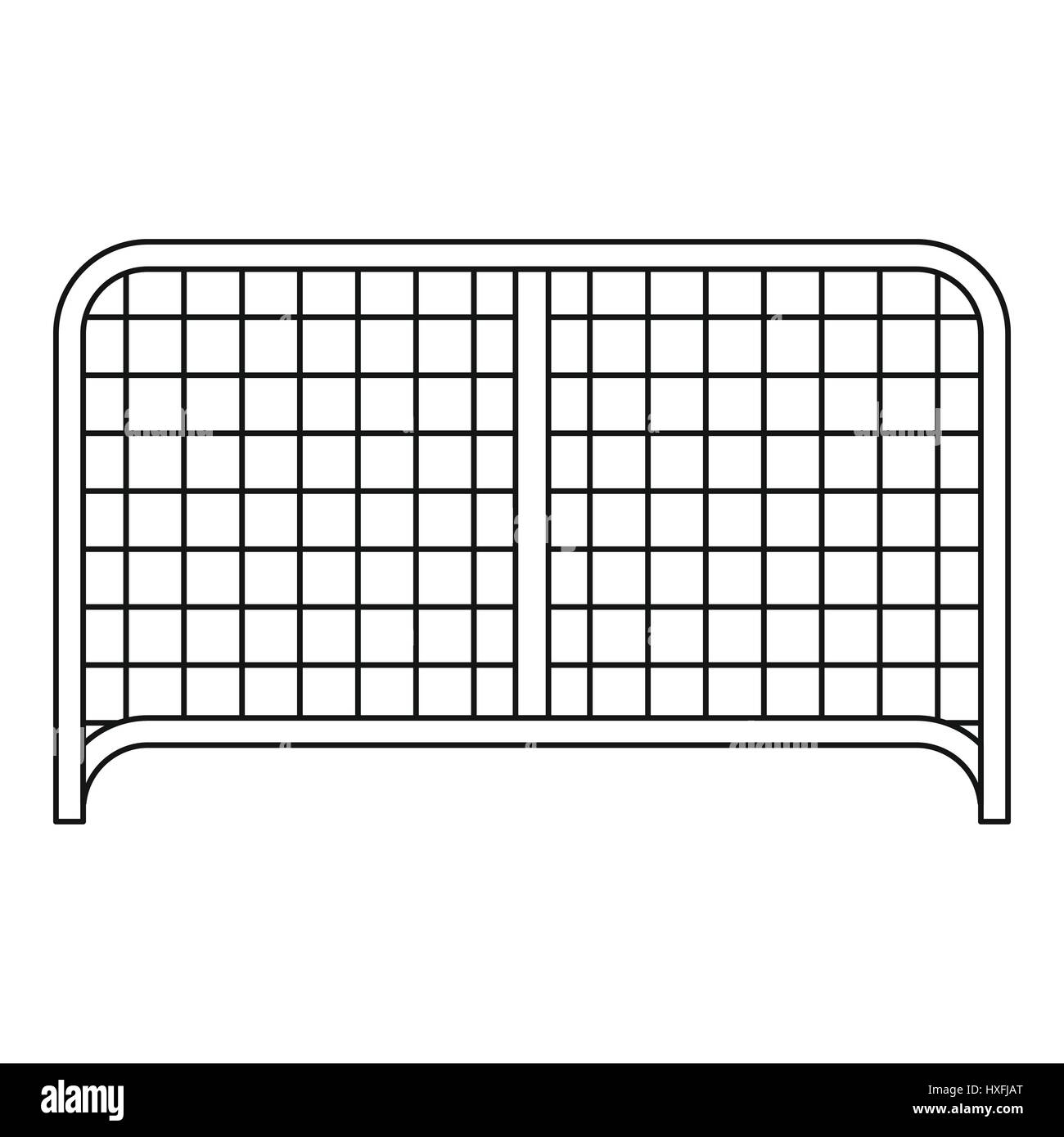 Gate icon, outline style Stock Vector Image & Art - Alamy