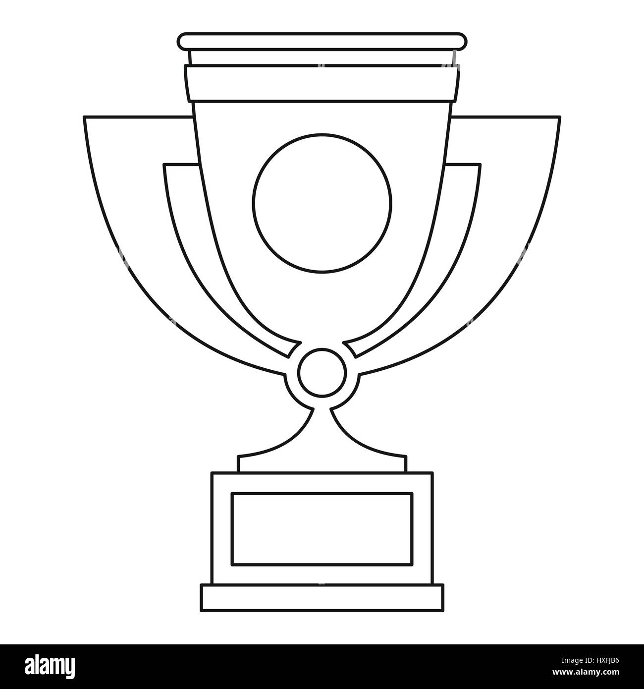 Cup icon, outline style Stock Vector Image & Art - Alamy