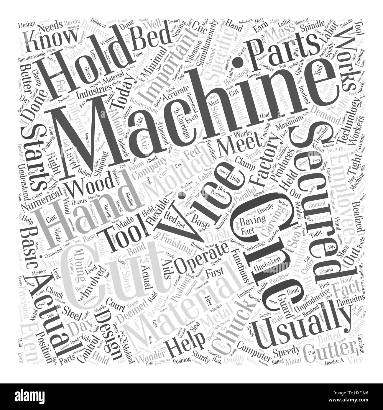 Cnc Machine Stock Vector Images - Alamy