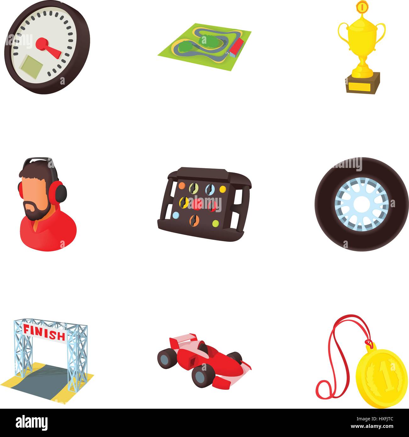 Race gates Stock Vector Images - Alamy