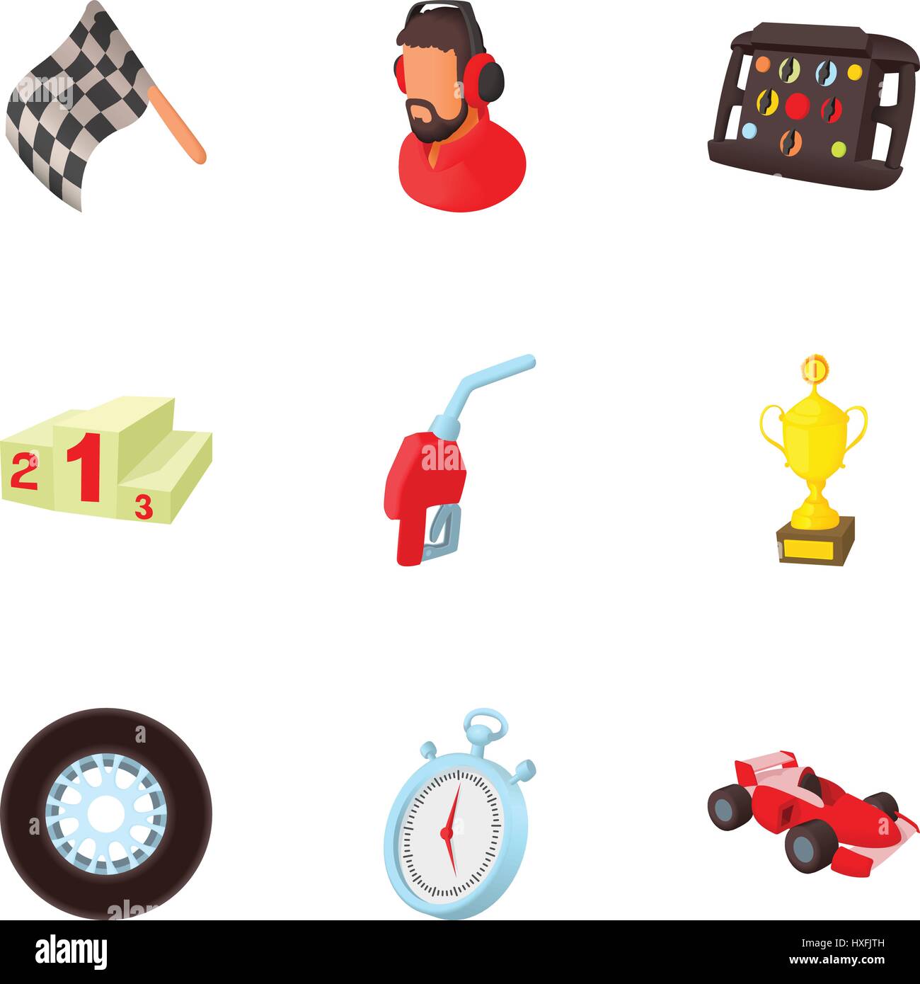 Car podium 3d Stock Vector Images - Alamy