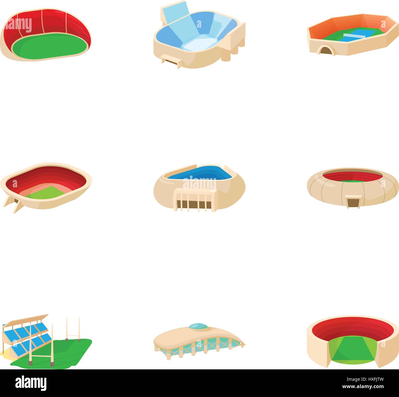 Rugby Stadium Isometric 3d Icon High Resolution Stock Photography and ...