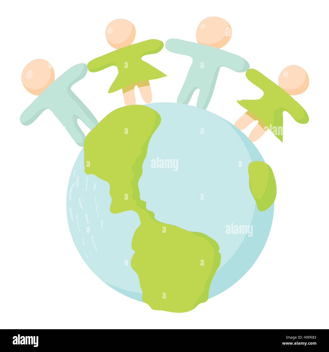 Globe icon, cartoon style Stock Vector Image & Art - Alamy