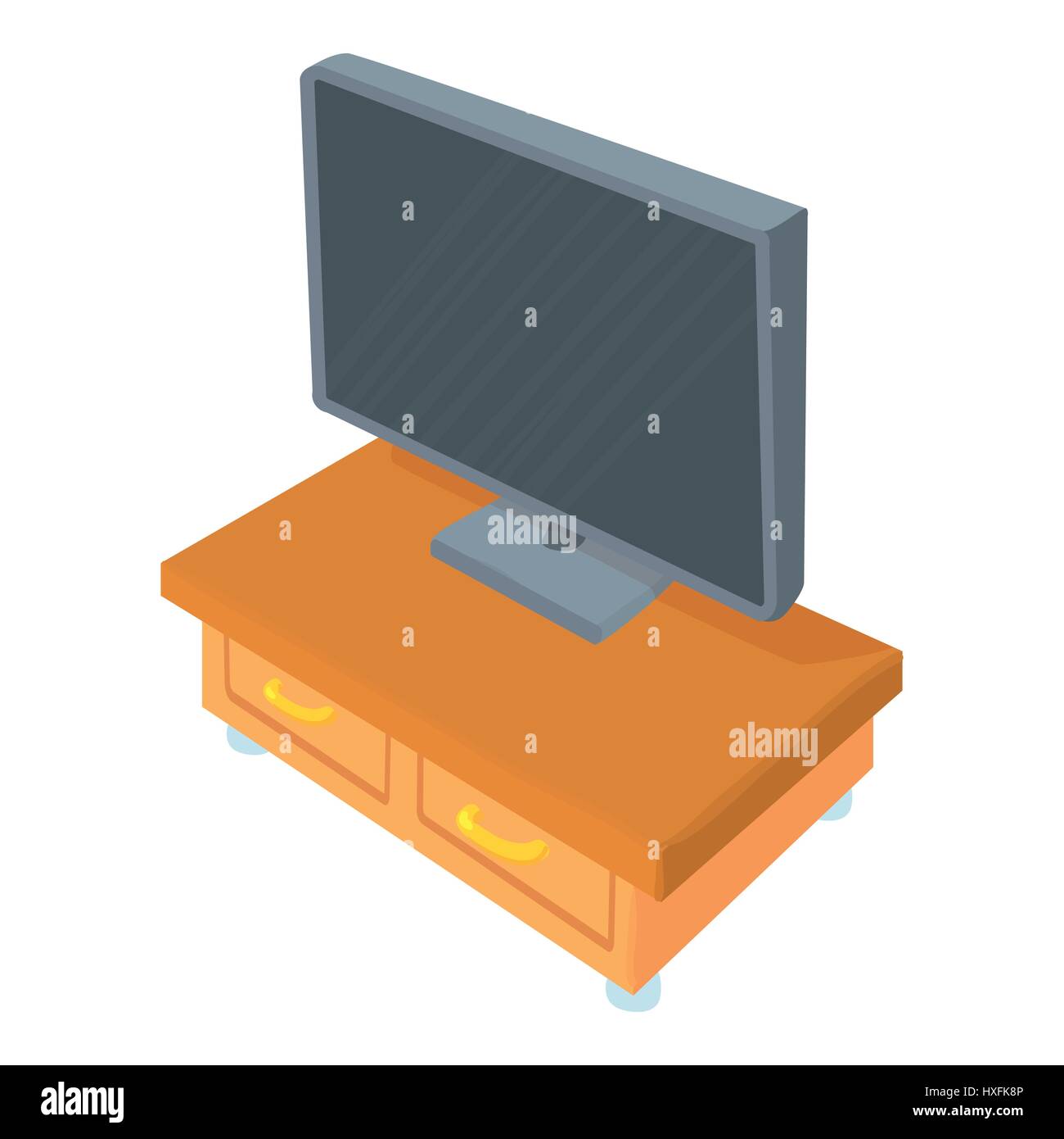 Computer icon, cartoon style Stock Vector Image & Art - Alamy