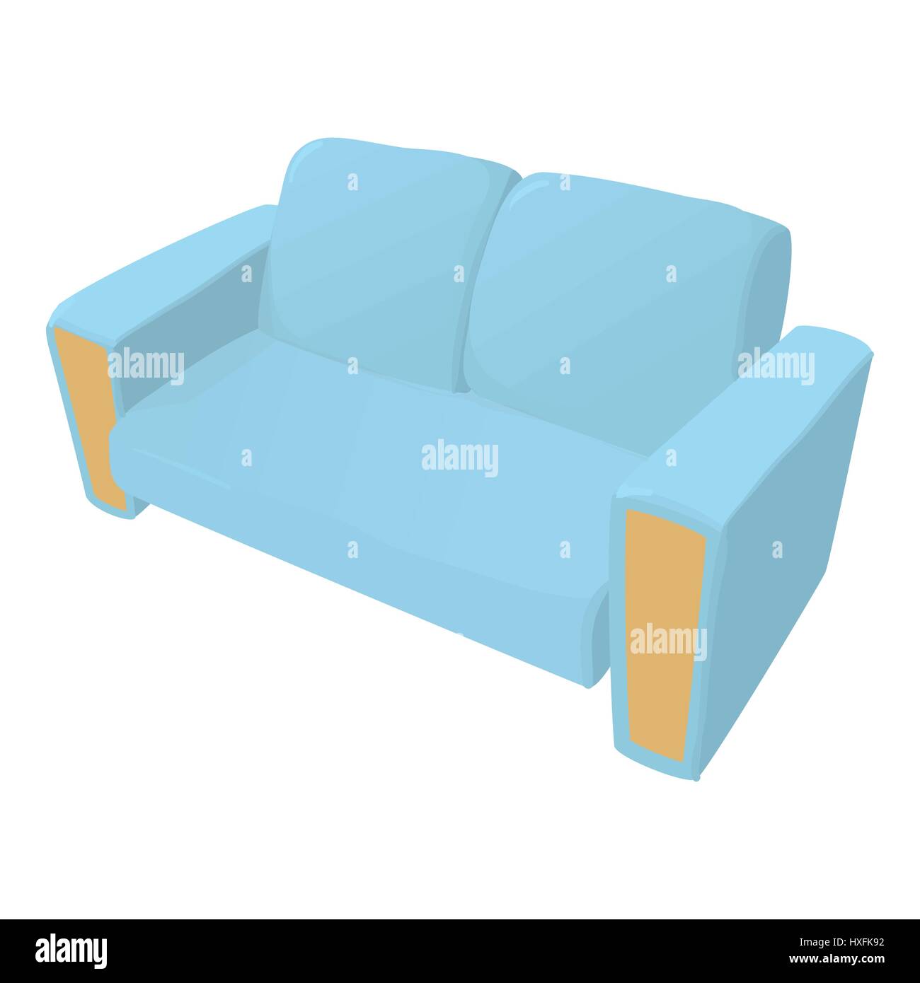 Sofa icon, cartoon style Stock Vector Image & Art - Alamy