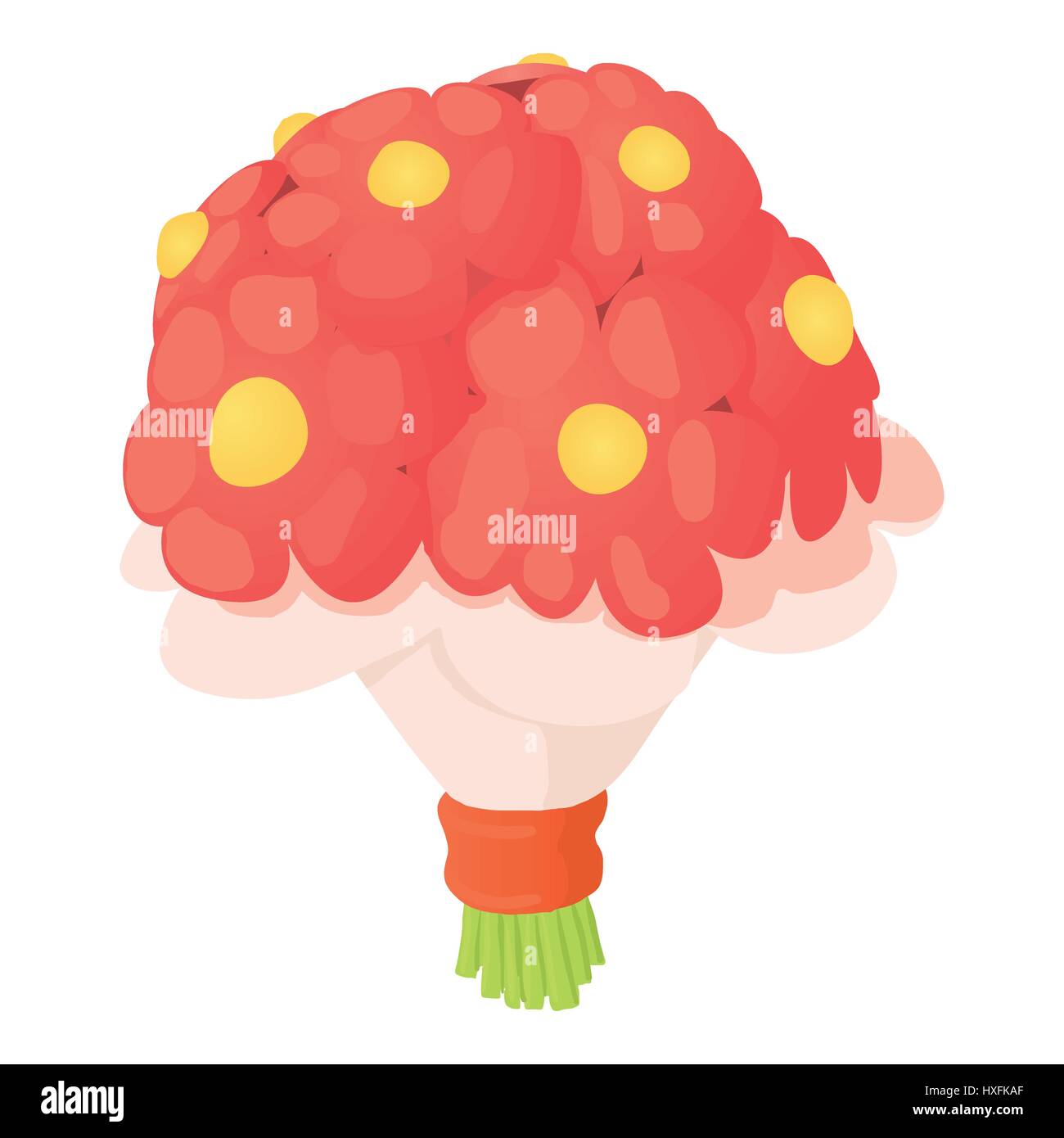 Wedding bouquet icon, cartoon style Stock Vector Image & Art - Alamy