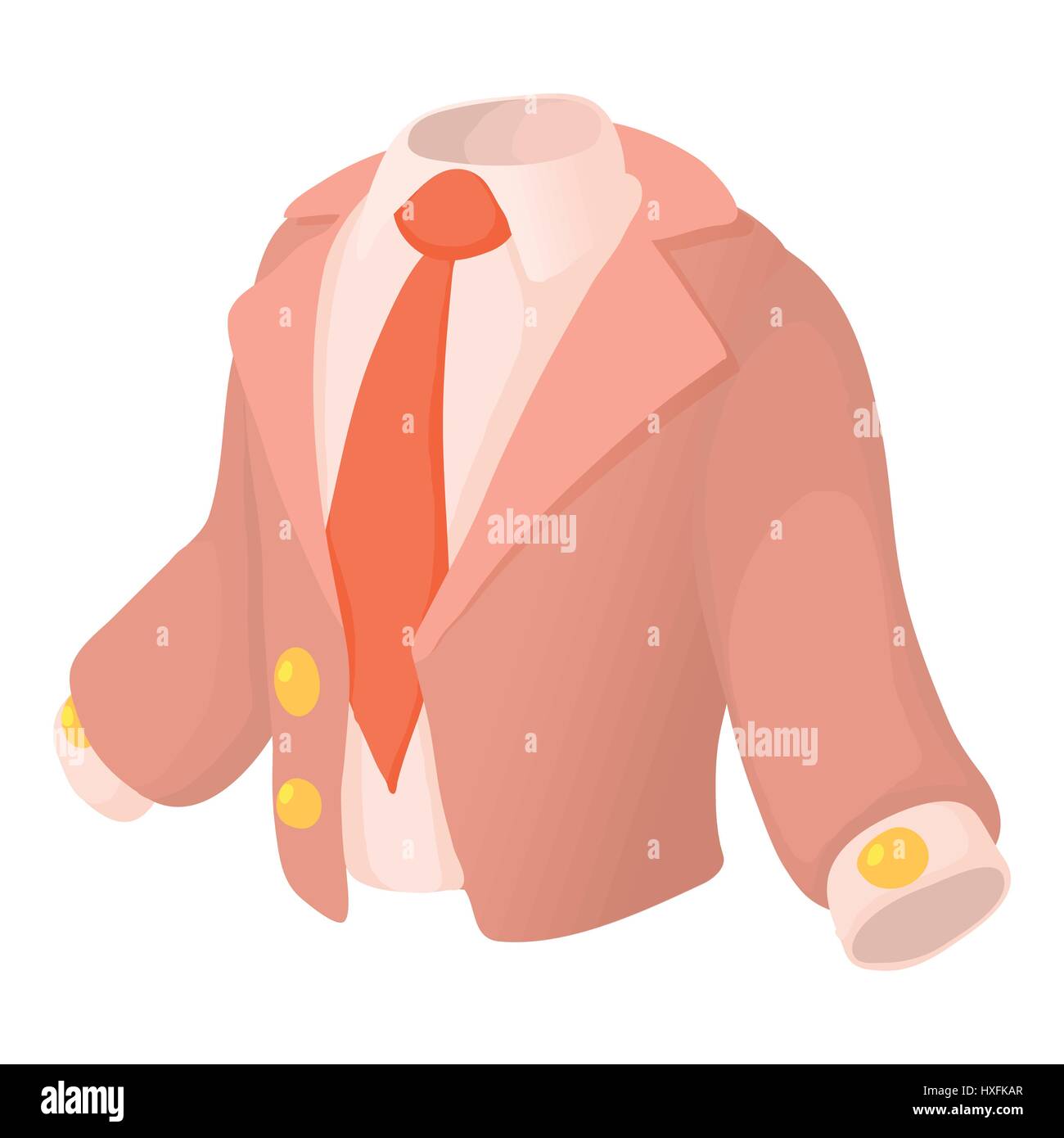 Suit icon, cartoon style Stock Vector Image & Art - Alamy