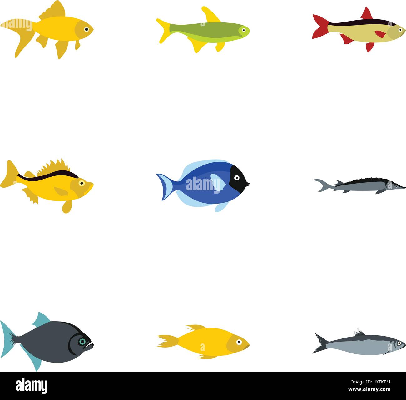 Gold trout Stock Vector Images - Alamy