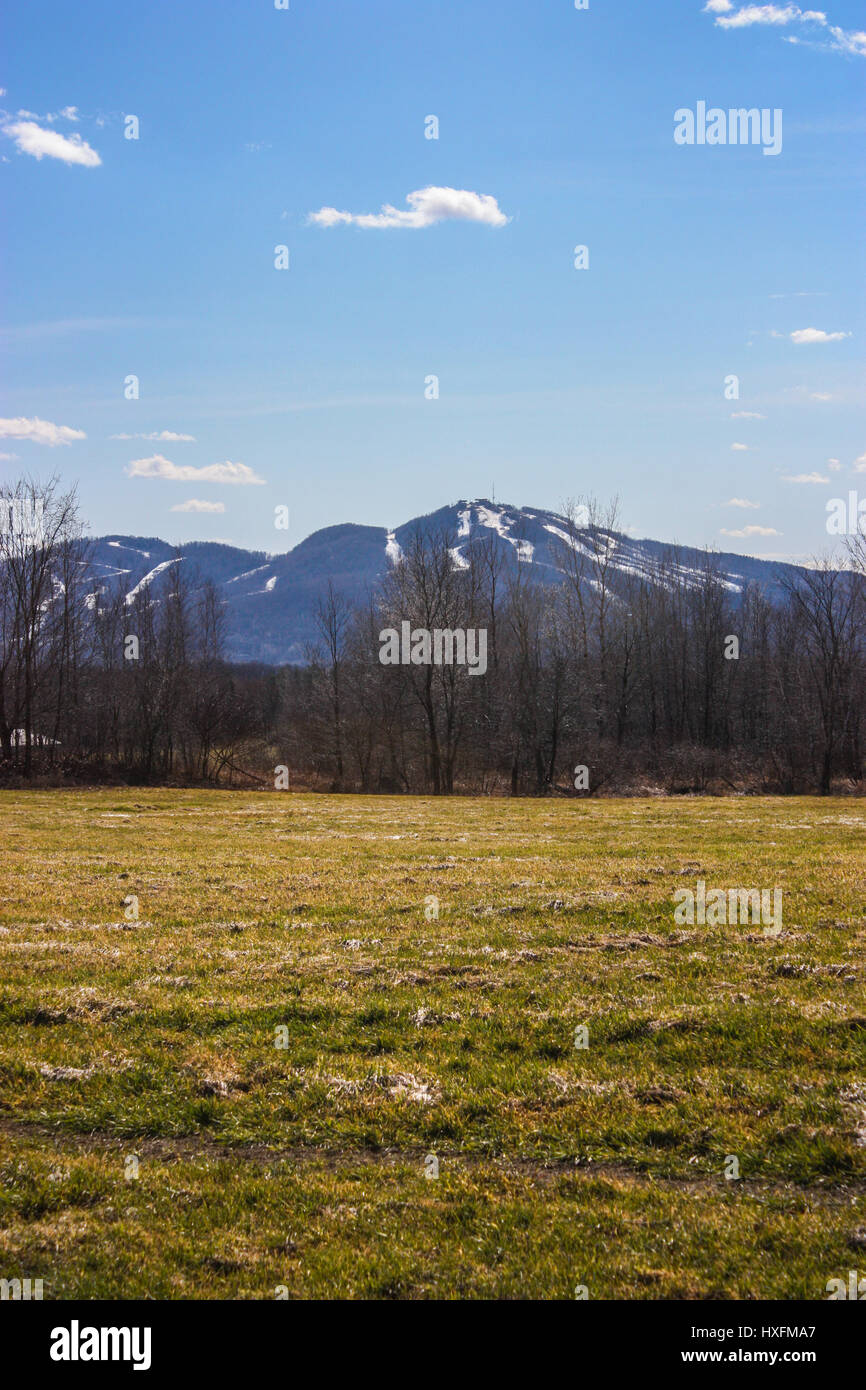 ski mountain in spring Stock Photo - Alamy