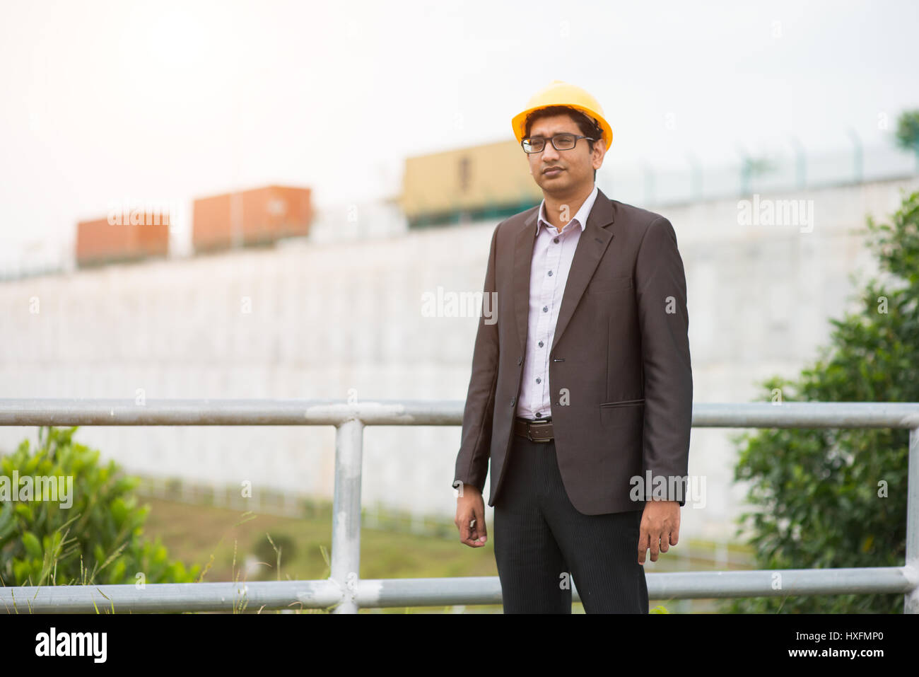 indian male engineer Stock Photo - Alamy