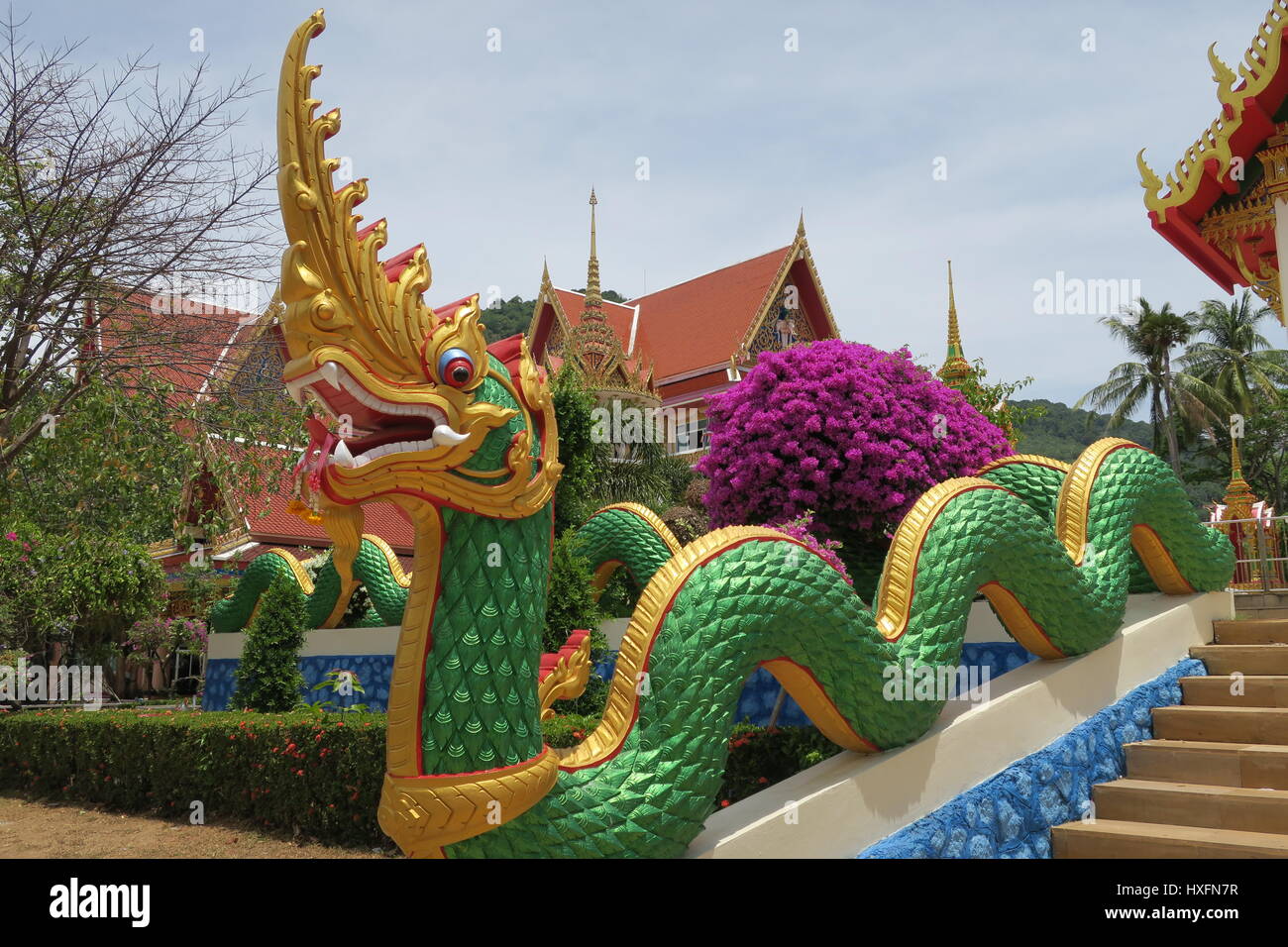 Dragon stairways hi-res stock photography and images - Alamy
