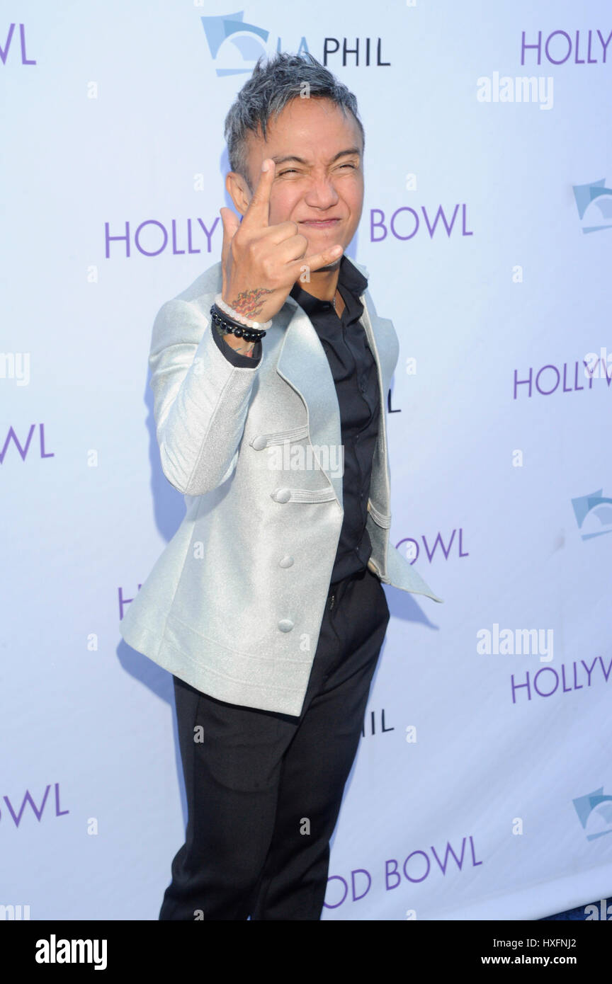 Arnel Pineda of rock band Journey attends the opening night of the ...