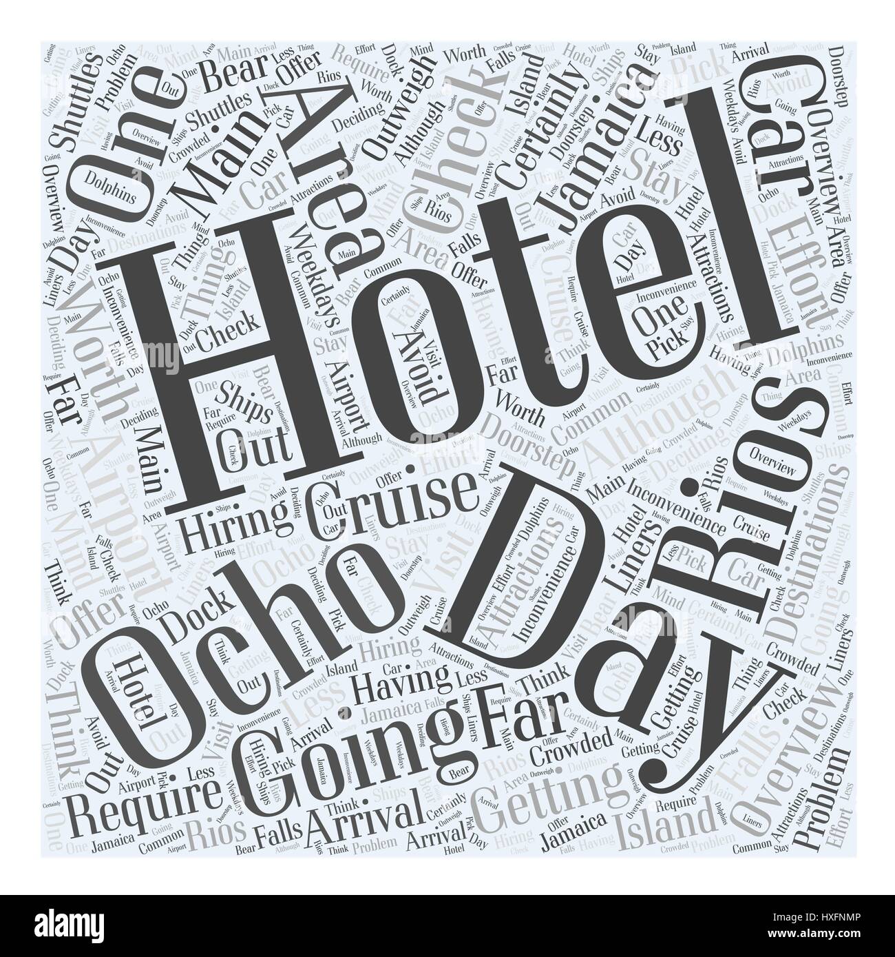 Ocho Rios Stock Vector Images - Alamy