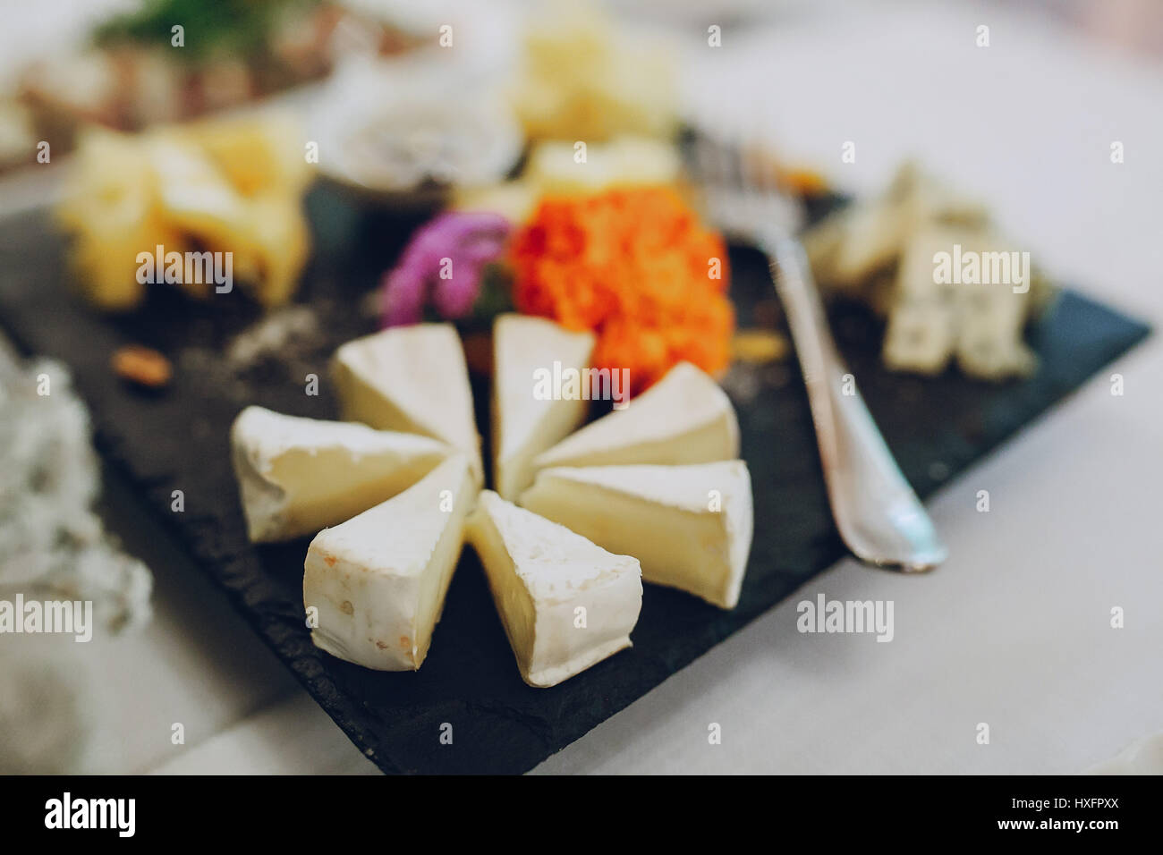 wedding dessert cream Stock Photo - Alamy