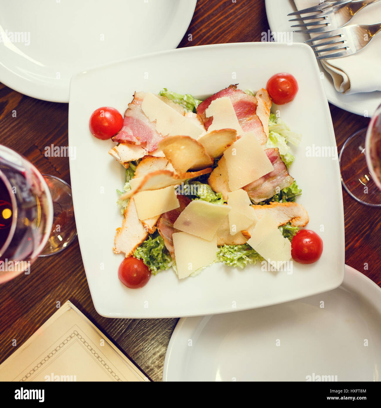 Overhead menu hi-res stock photography and images - Alamy