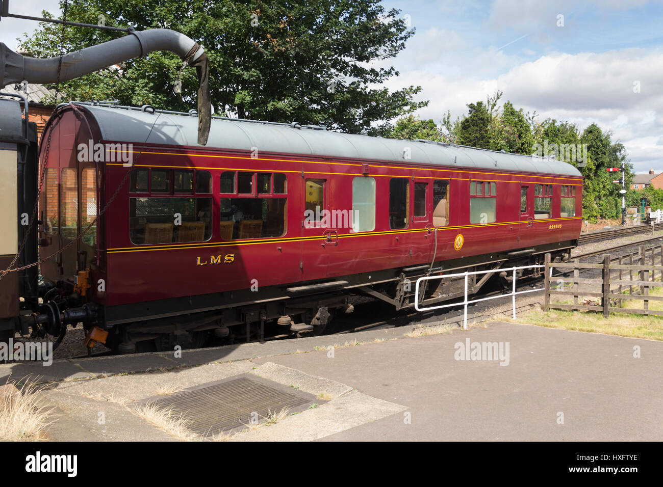 LMS Directors' Saloon railway carriage 999503 at Loughbrough railway ...