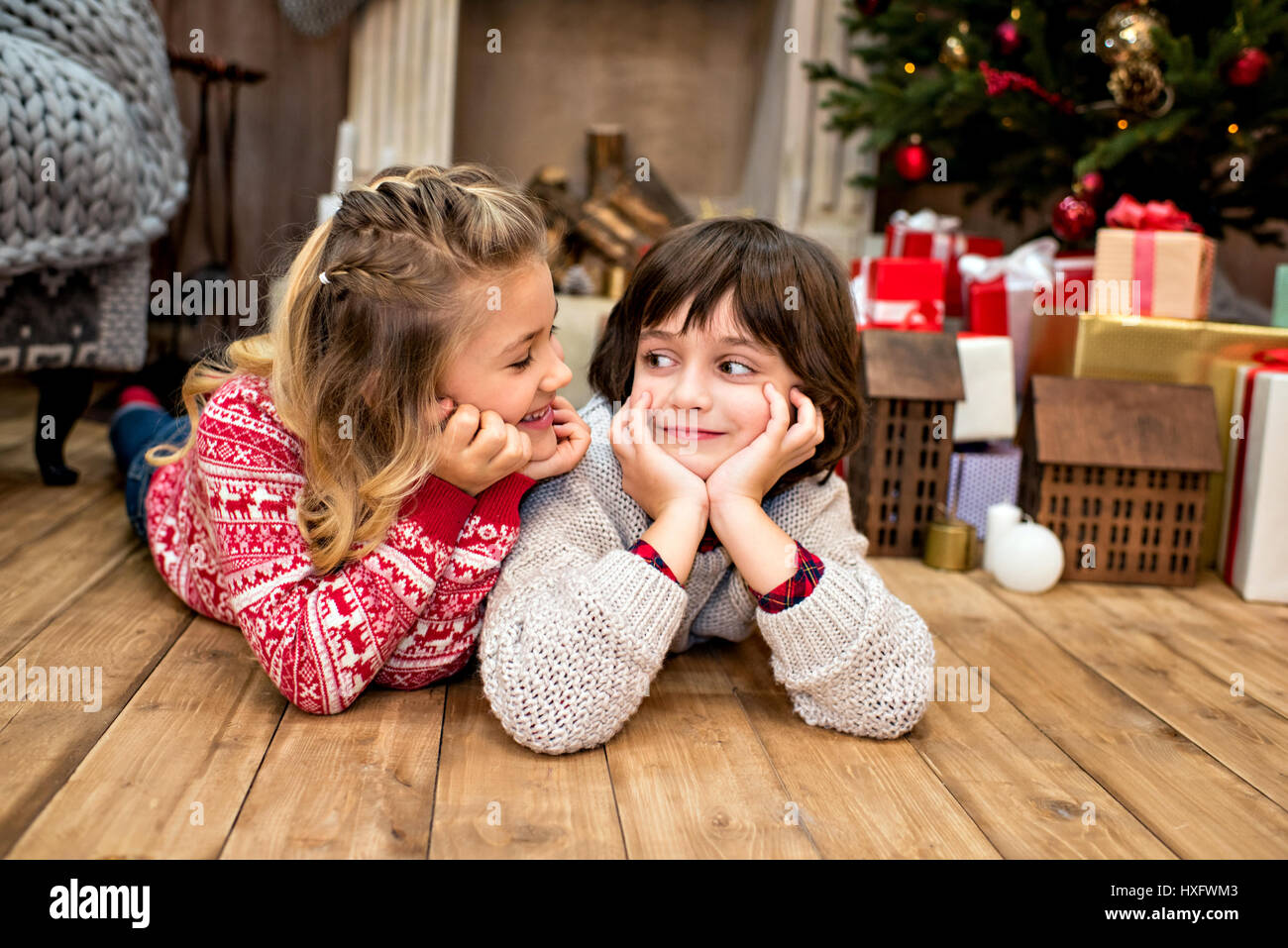 Children greeting each other hi-res stock photography and images - Alamy