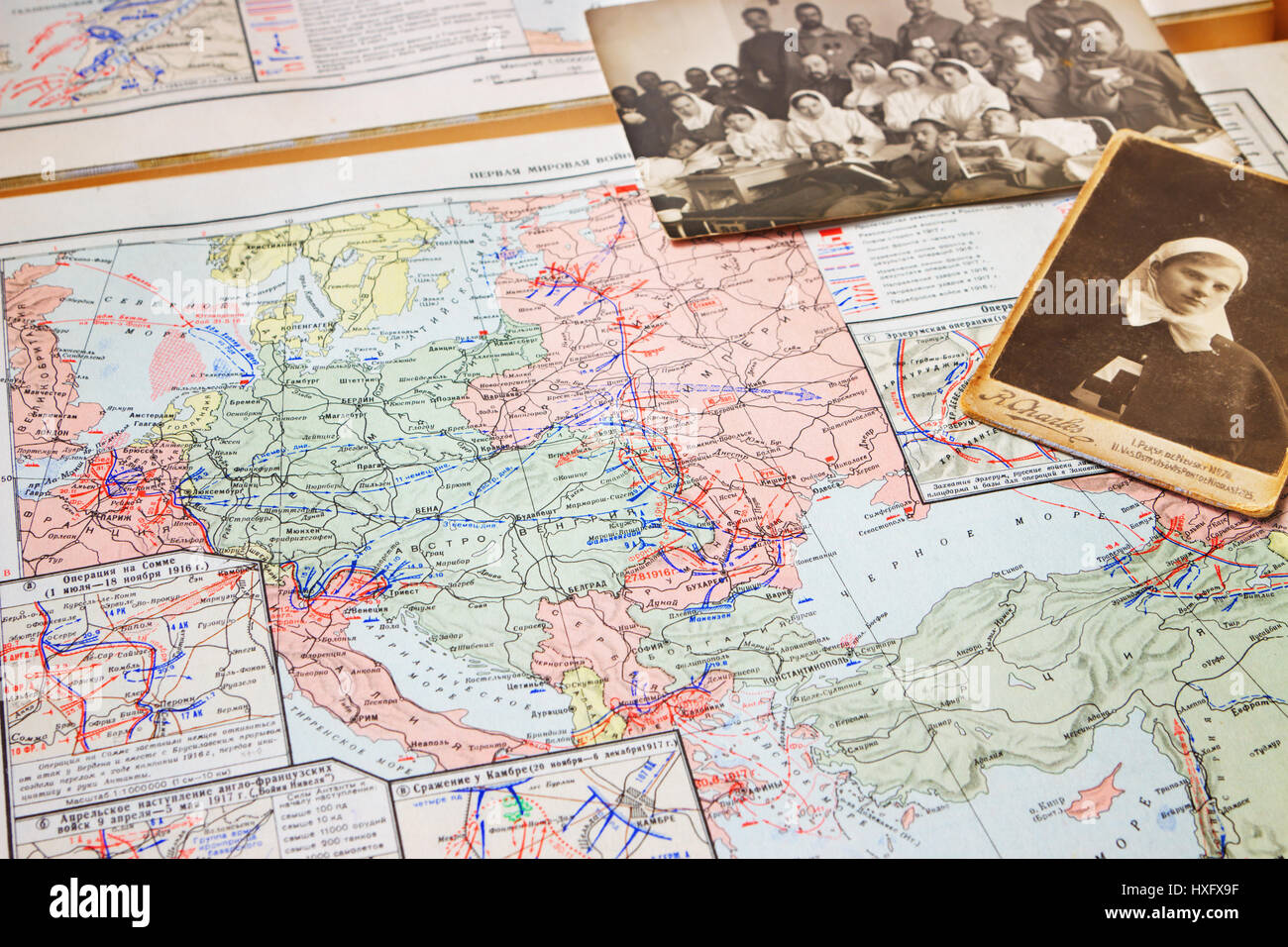 Vintage military map hi-res stock photography and images - Alamy