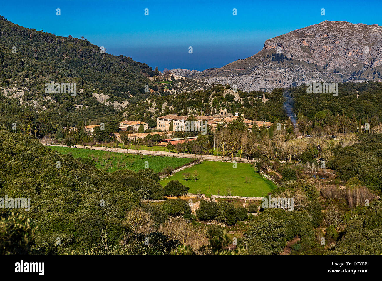 Monastery of lluc mallorca hi-res stock photography and images - Alamy