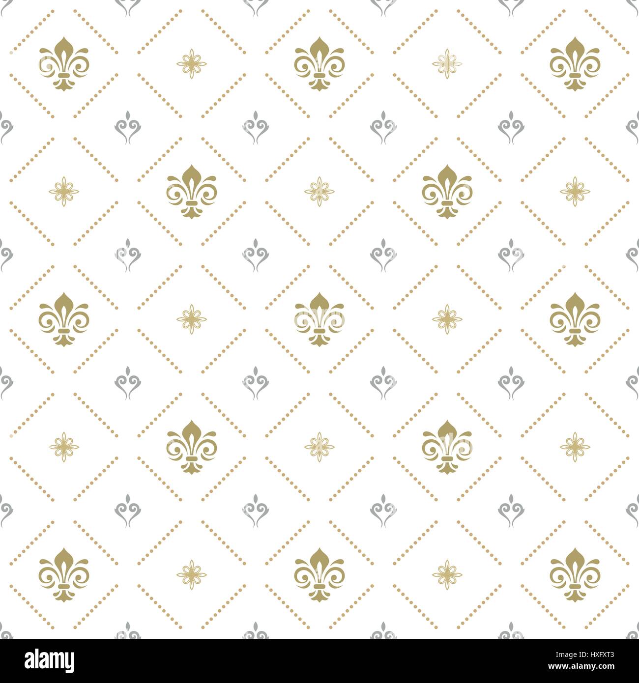 Gold silver islamic pattern hi-res stock photography and images - Alamy