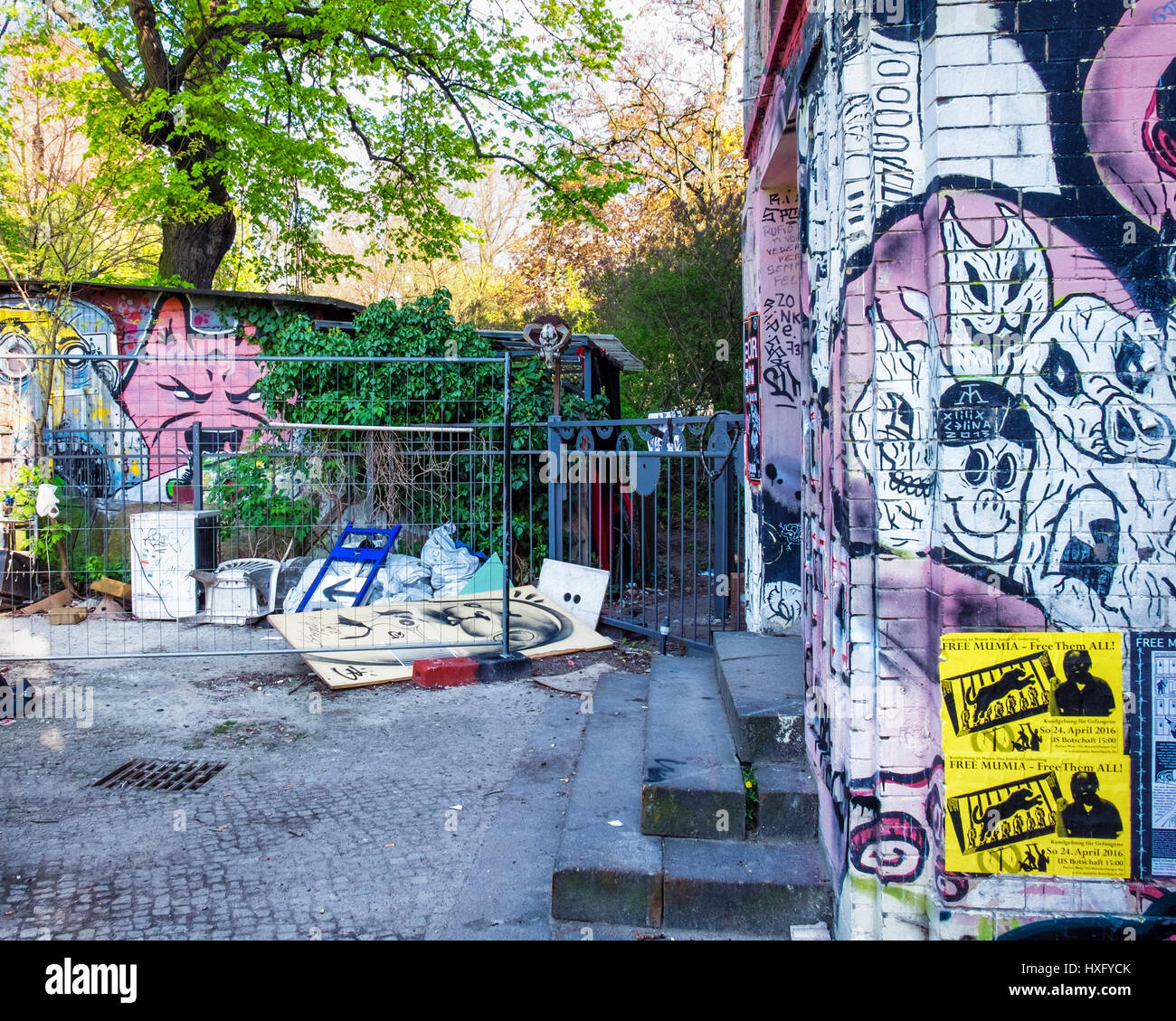 Berlin,Kreuzberg.Georg von Rauch House operates as a free living ...