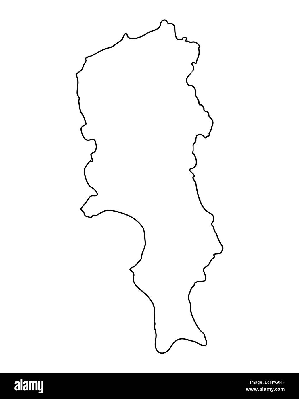 Map of Sal Stock Photo - Alamy